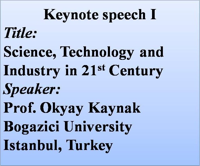 Keynote Speeches I